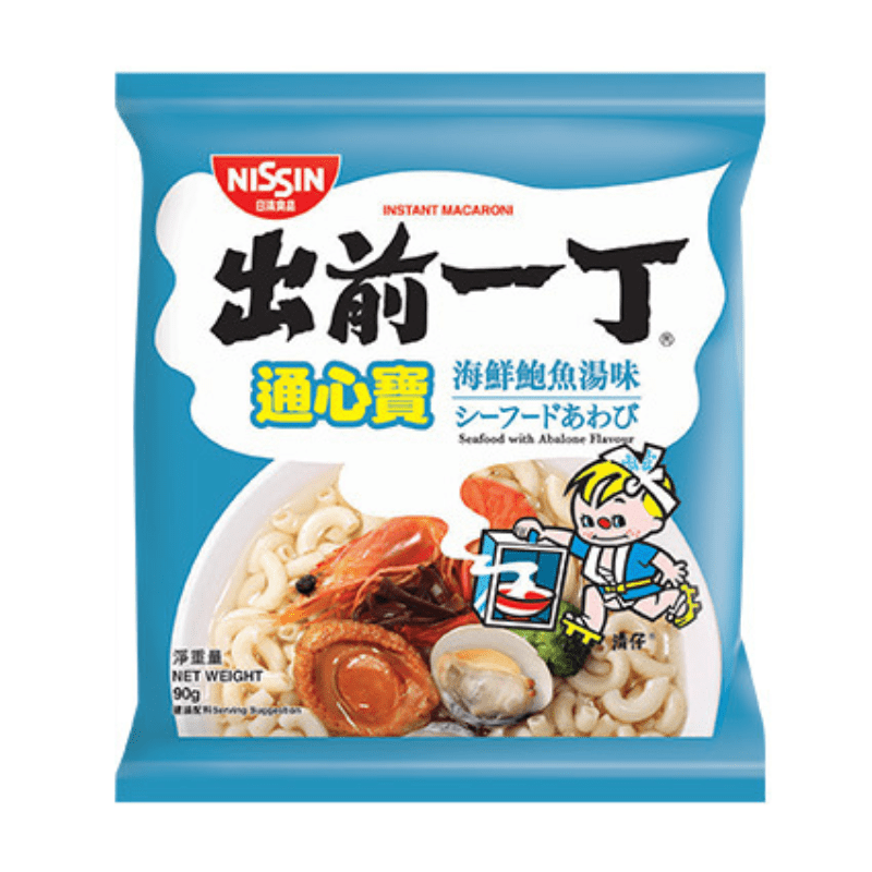 Nissin Demae Iccho Macaroni Seafood with Abalone Flavor – Hong Kong ...